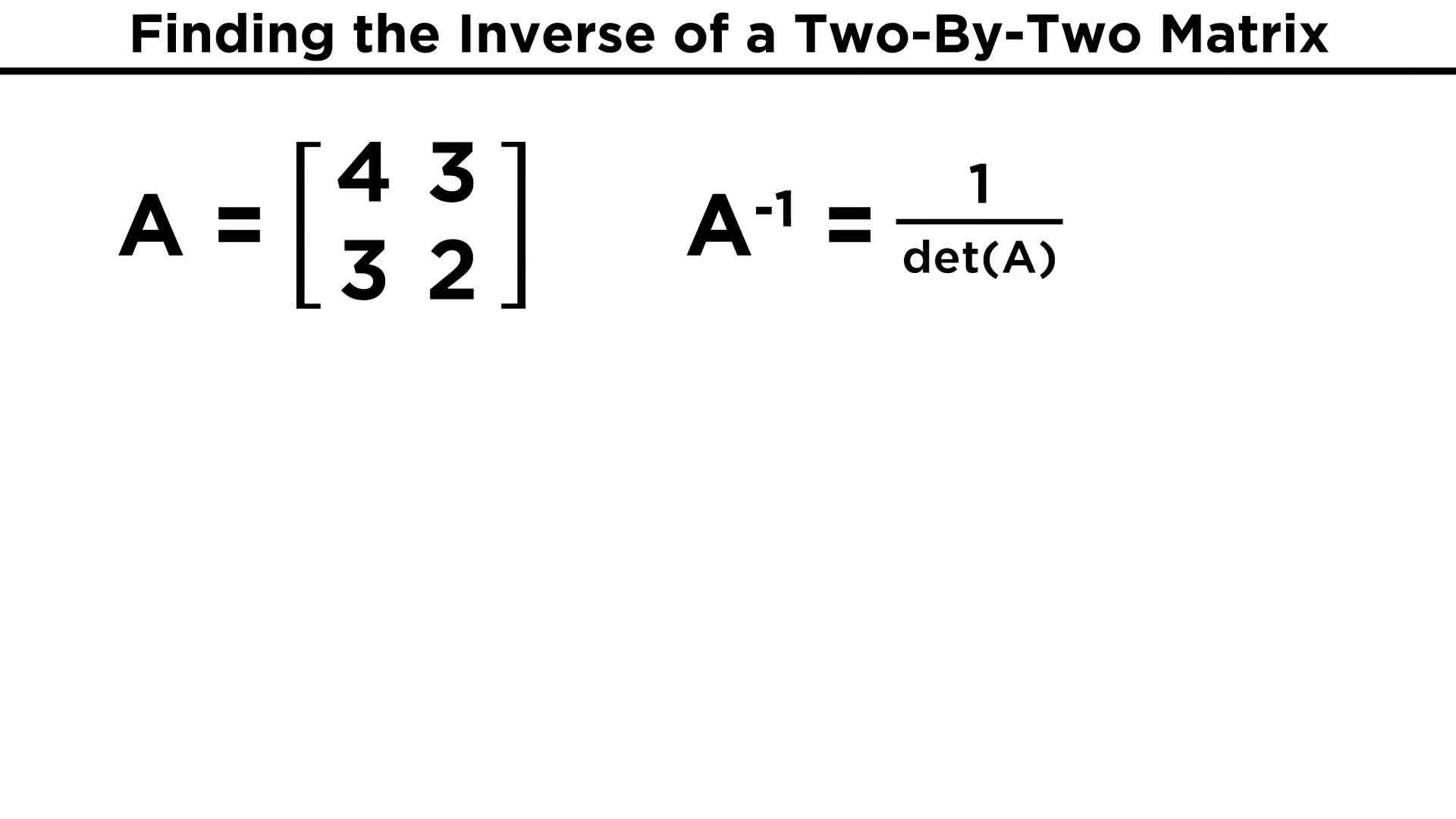 Inverse Matrices and Their Properties | Maths Science Inverse Matrices and Their Properties | Maths Science